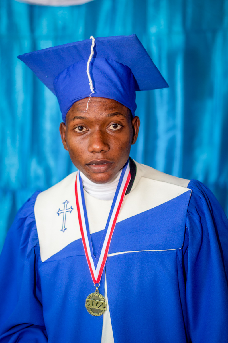 Making Grandma proud, Juvenson perseveres to graduation | Jesus in ...