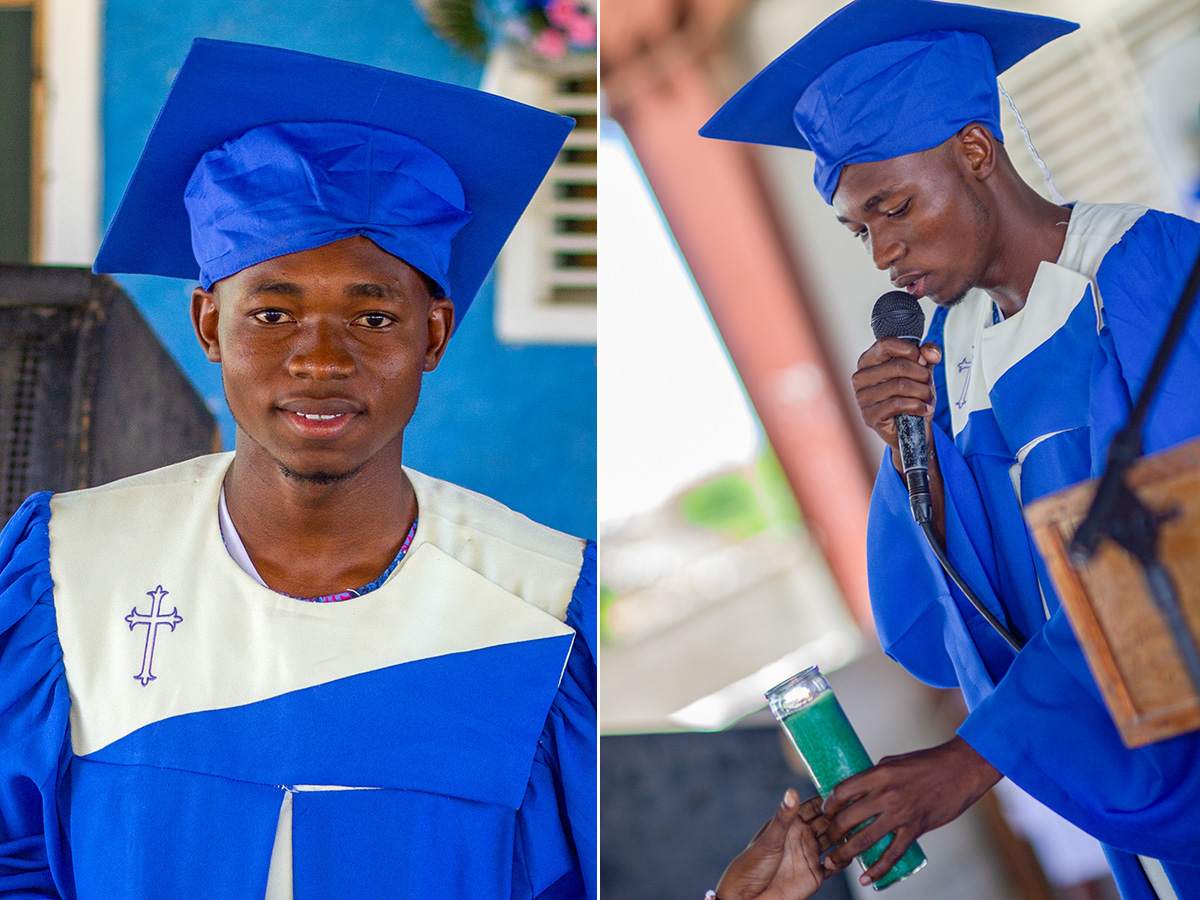 Catching up with Clersaint, JiHM scholar | Jesus in Haiti Ministries